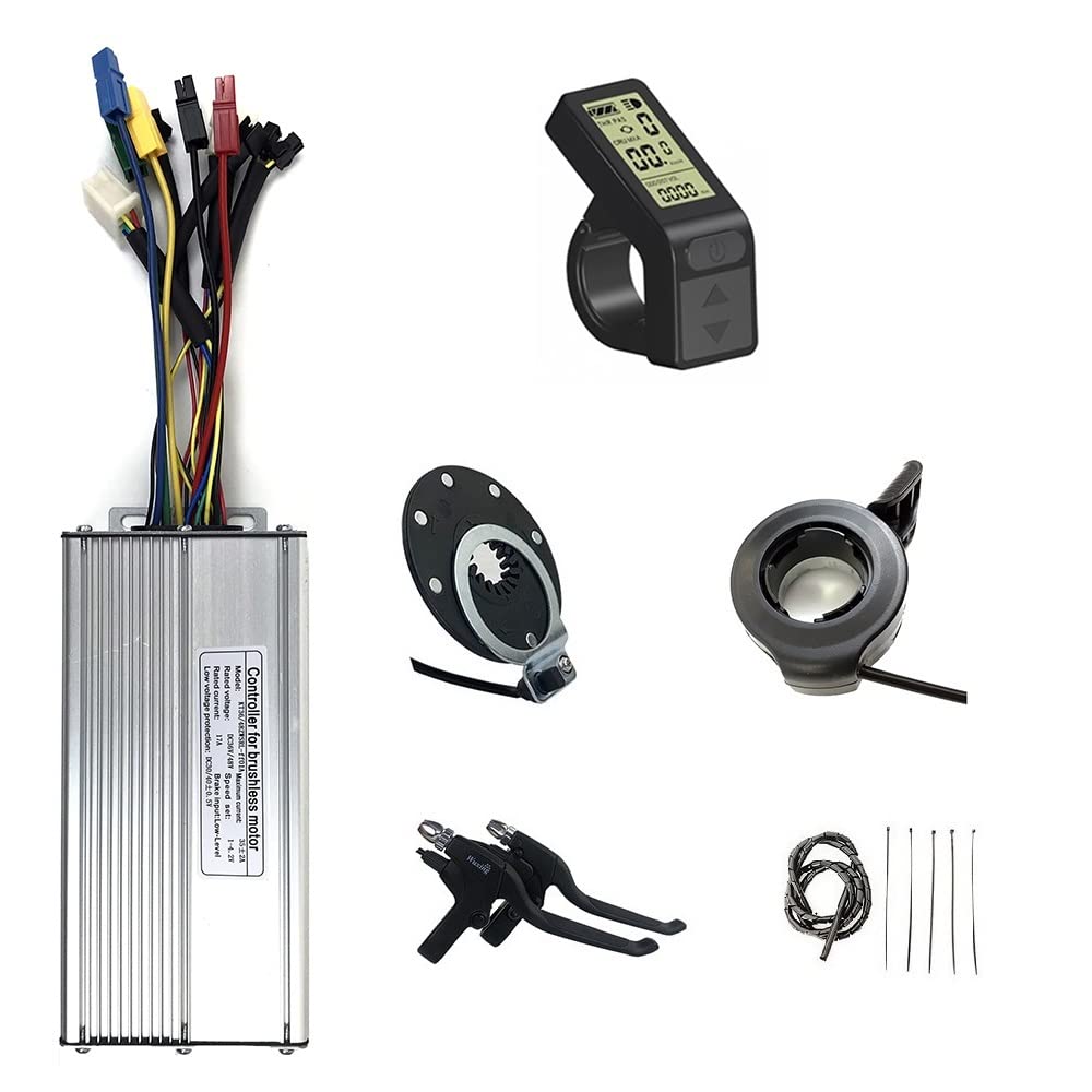 通用 Ebike KT Control System 36V/48V KT-30A Controller KT-LCD4 Display ...