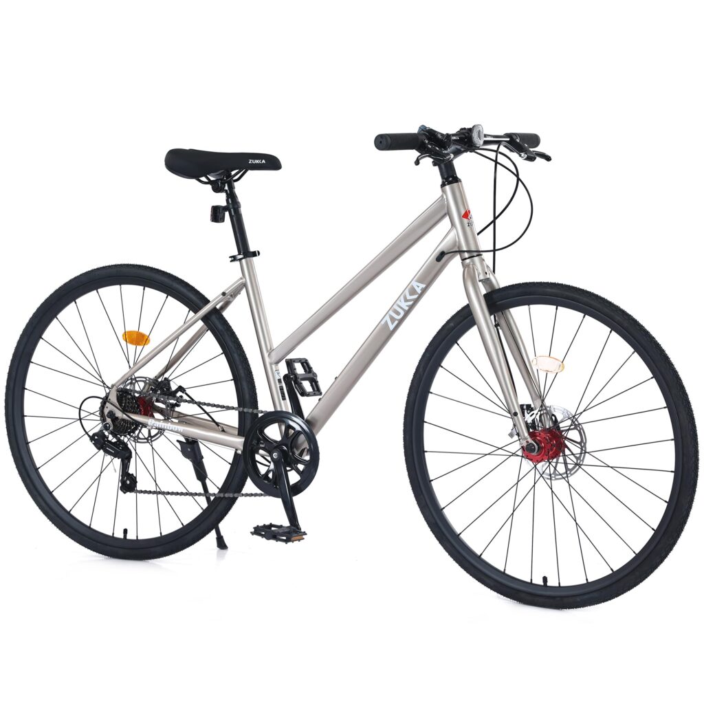 7/21/24 Speed Road Bike Hybrid Bike for Men and Women, 700C Wheels ...
