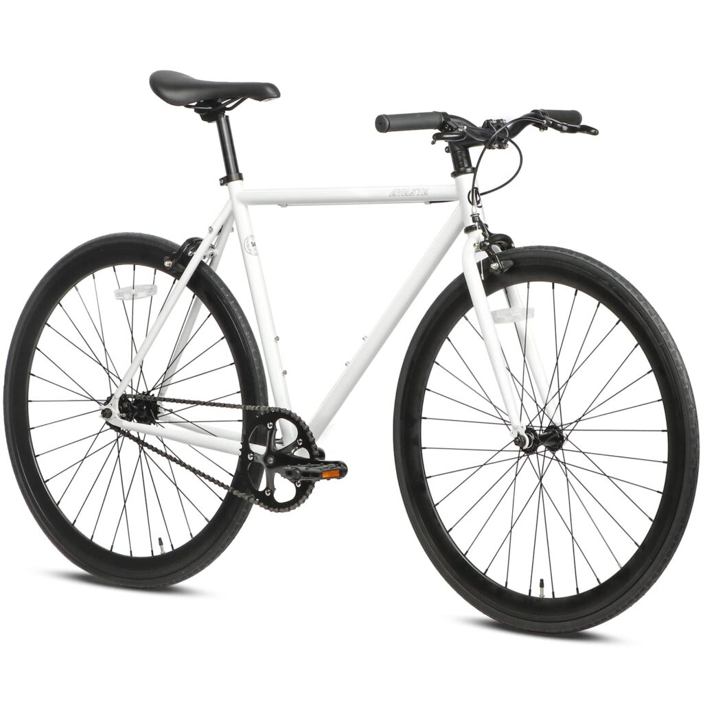 AVASTA Single-Speed Fixed Gear Urban Commuter Fixie Bike Flip Flop Hub ...