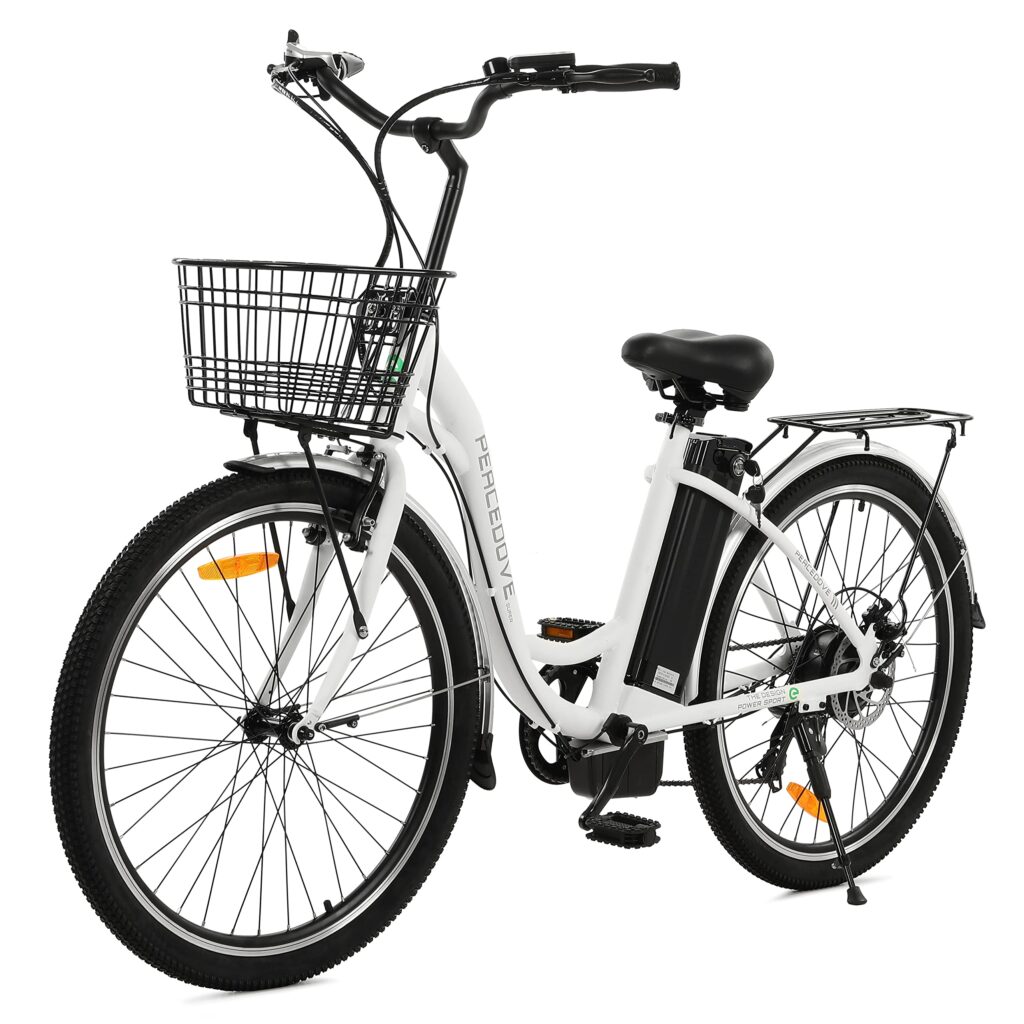 ECOTRIC Citycruiser Electric Bike 26′ E Bike 350W Motor Bicycles ...