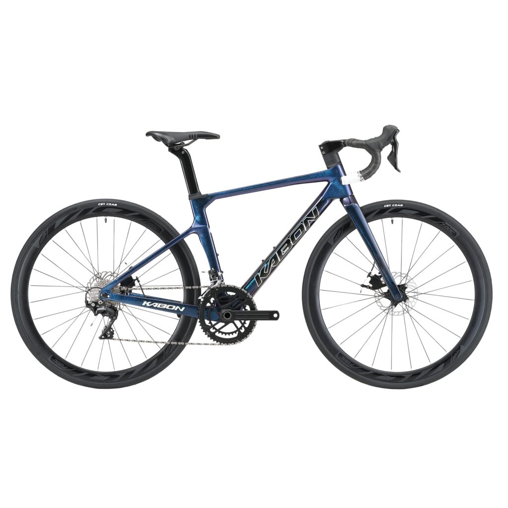KABON Carbon Road Bike, T800 Carbon Fiber Frame 700C Road Bike with 18 ...