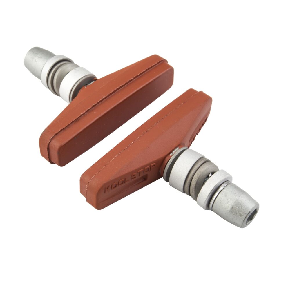 Kool-Stop City Threaded Rim Brake Pads - Salmon Compound Internal ...