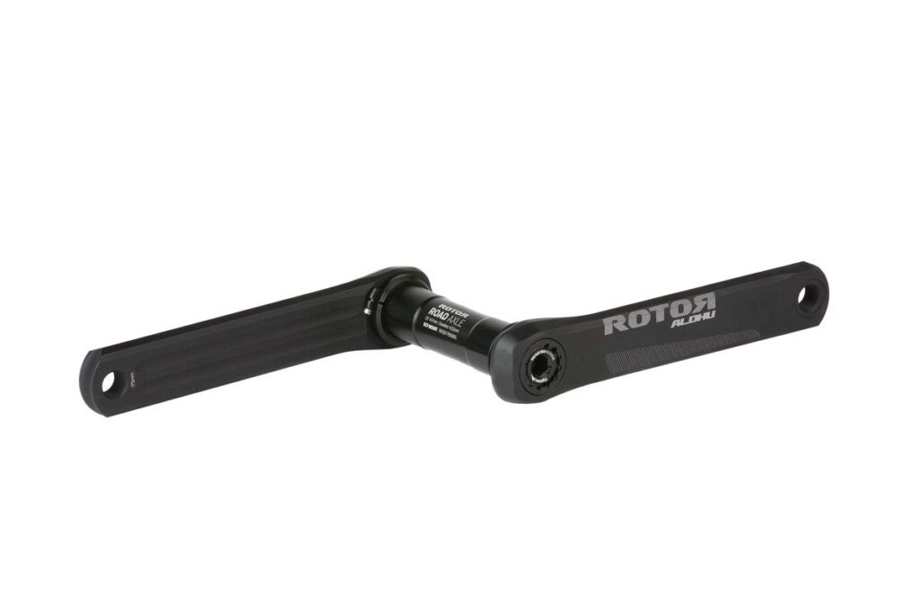 Rotor Aldhu Cranks Black Matte 2021 165mm Lightweight Crank Arms Direct ...