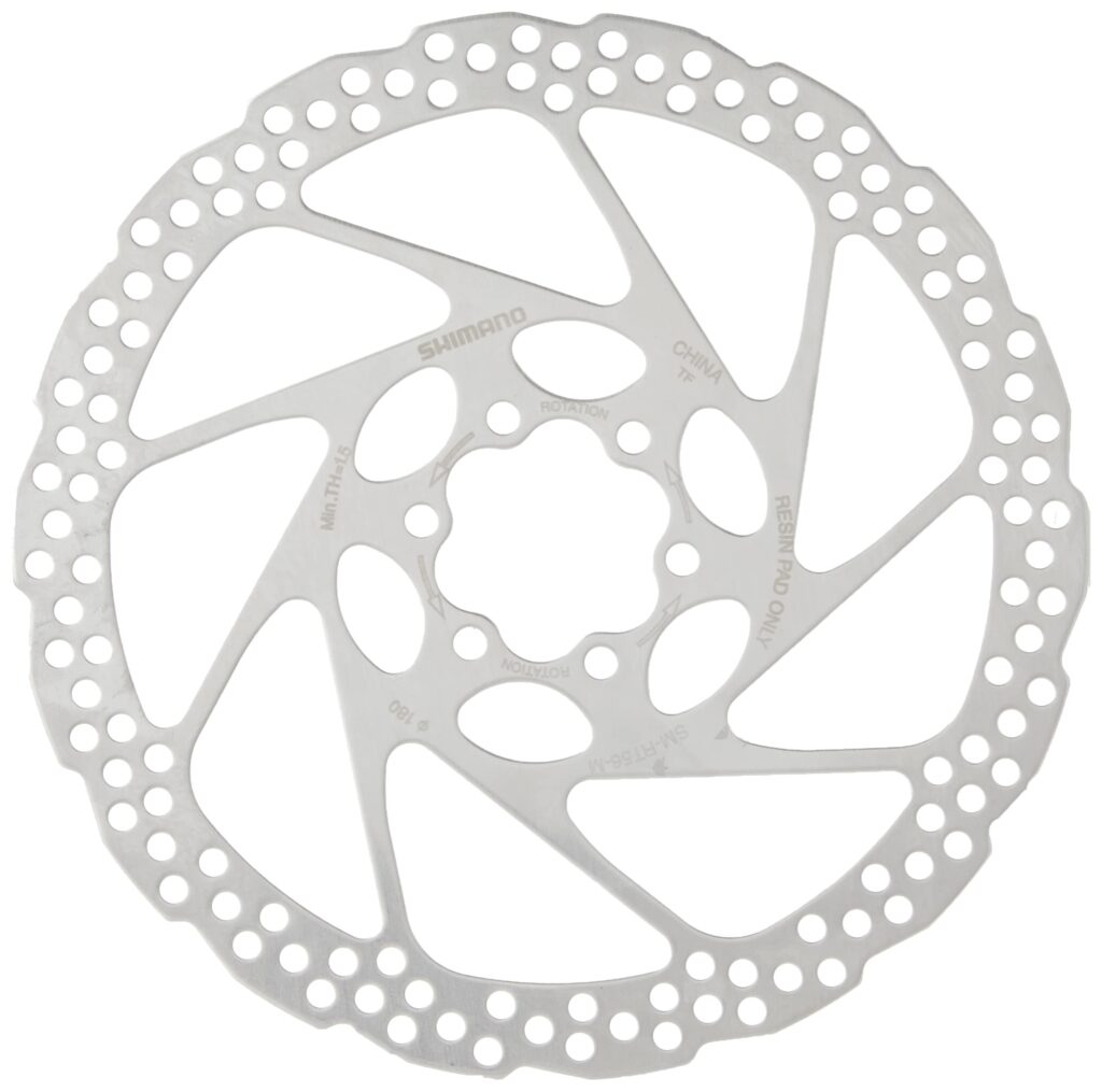 SHIMANO SM-RT56 Disc Brake Rotor 160mm Resin Pad IS Six-Bolt - Bike2Where